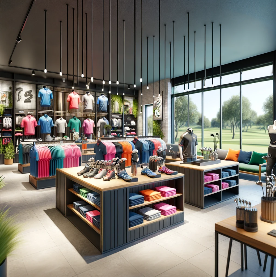 Maximizing Space in Shops with Large Windows and Tall Ceilings - AGM Golf